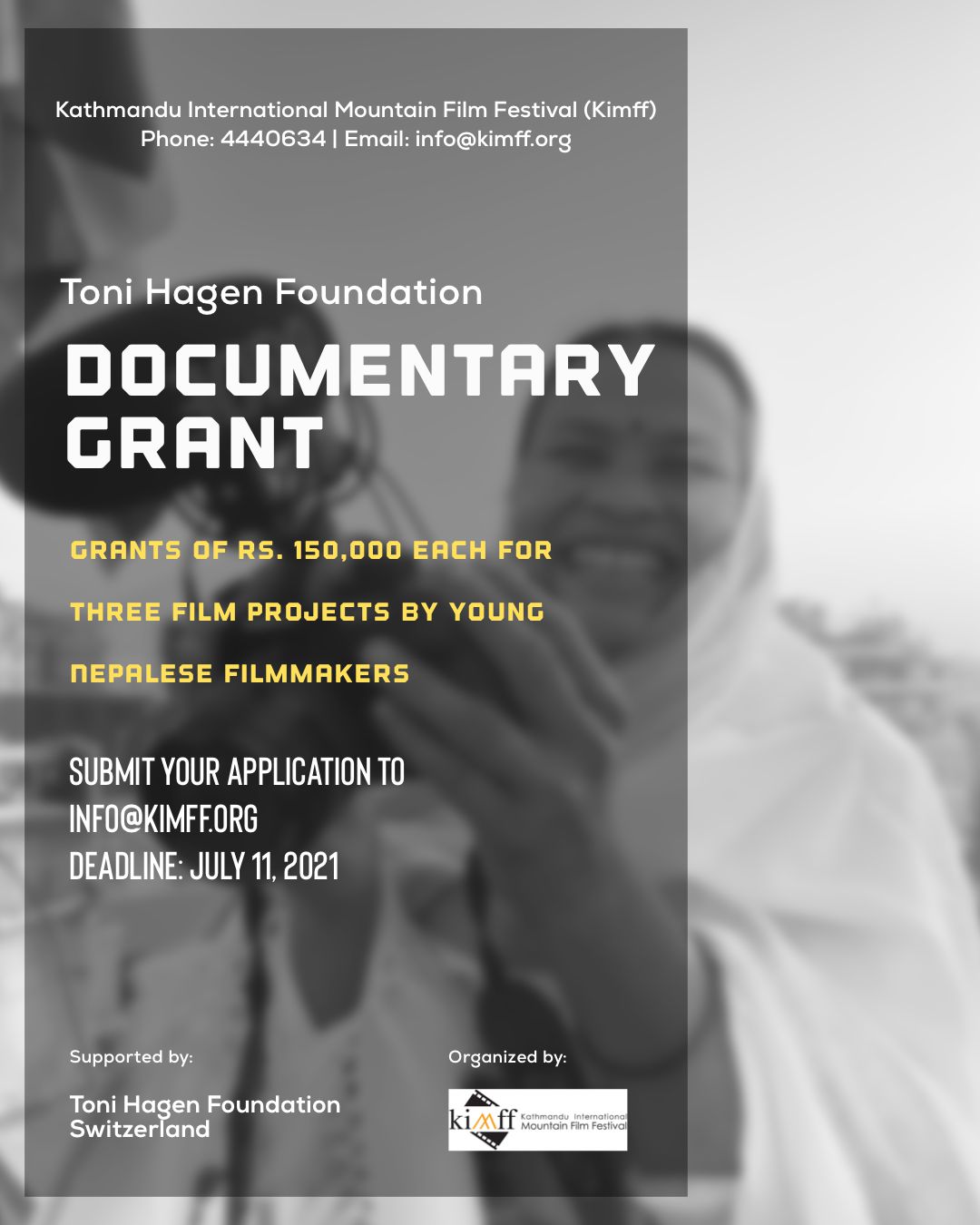 Toni Hagen Foundation Documentary Grant 2025 - Kathmandu International ...